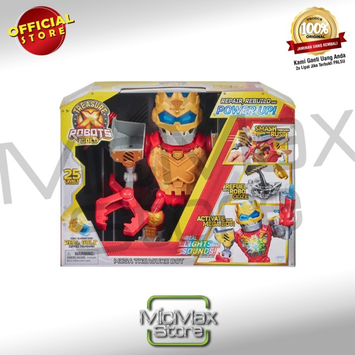 Jual Treasure X S9 Robots Gold Mega Treasure Bot MS41681 | Shopee Indonesia