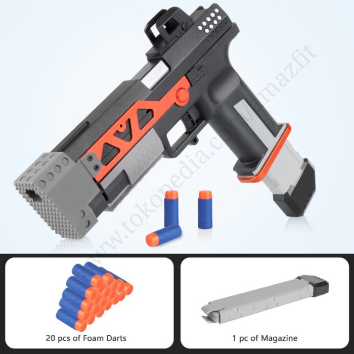Jual New Apex Legends Re-45 Iron Will Foam Dart Blaster Re45 Nerf Gun ...