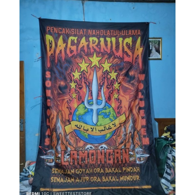 Jual BENDERA PAGAR NUSA FULL PRINTING, GIANTFLAG PN, BENDERA PAGAR NUSA ...