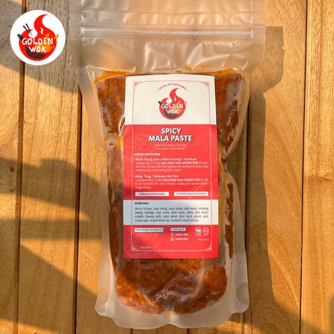 Jual Promo Spicy Mala Paste Golden Wok - Bumbu Hotpot Halal, Mala Xiang ...