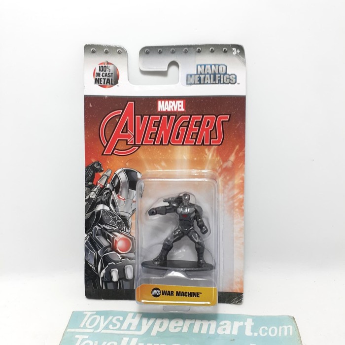 Jual original jada nano metalfigs marvel avengers war machine iron man ...