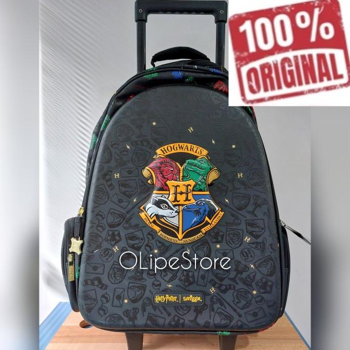 Jual SMIGGLE - Harry Potter Trolley Backpack Tas Troli Trolley Smiggle ...