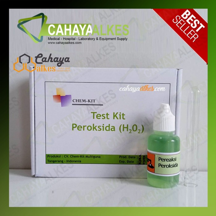 Jual TEST KIT PEROKSIDA CHEMKIT | Shopee Indonesia