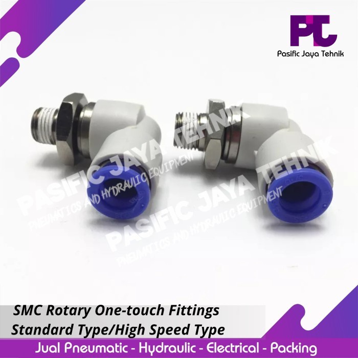 Jual For Sale Smc Ksl06-02S Rotary One-Touch Fittings Standard Type/High Speed Type Ori | Shopee ...