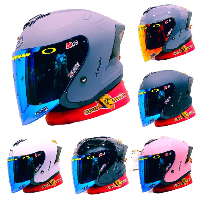 Jual HELM JS ARMOR SOLID BLACK GLOS 100% ORIGNAL SNI | Shopee Indonesia