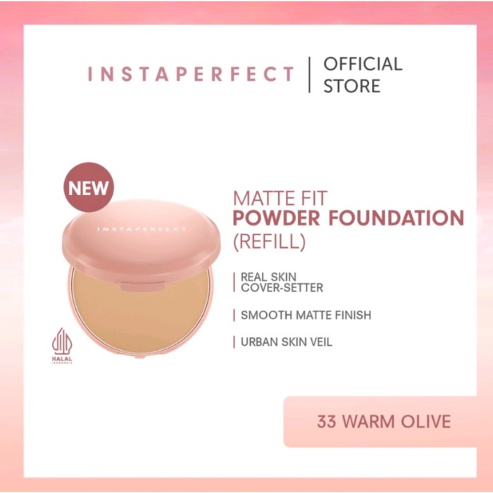 Jual WARDAH REFILL INSTAPERFECT MATTE FIT POWDER FOUNDATION (REFILL ...