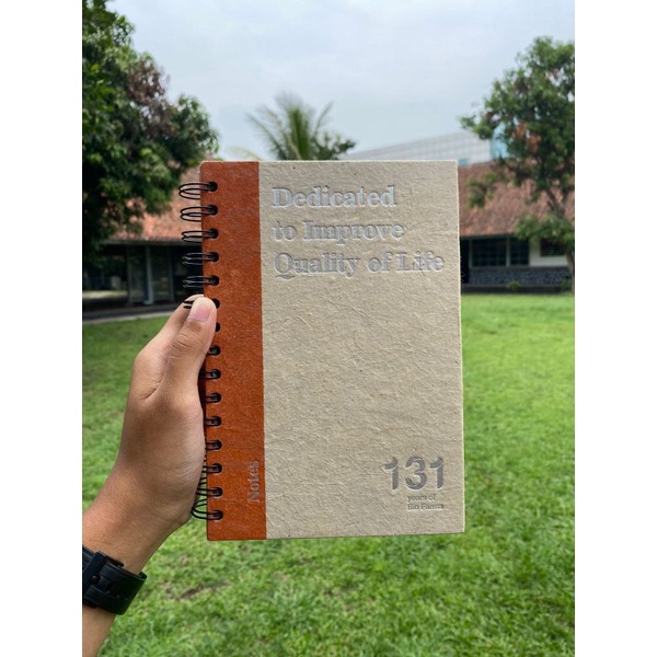 Jual Buku Tulis/Notebook/Blocknote A5 Daur Ulang Kertas CUSTOM PRINT ...