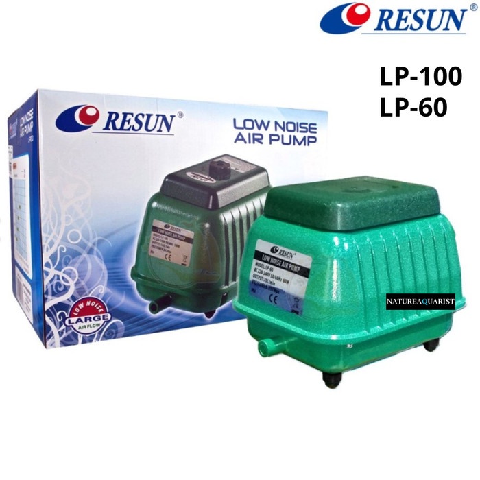 Jual RESUN LP 100 LP 60 POMPA UDARA AERATOR AIR PUMP BLOWER AQUARIUM ...