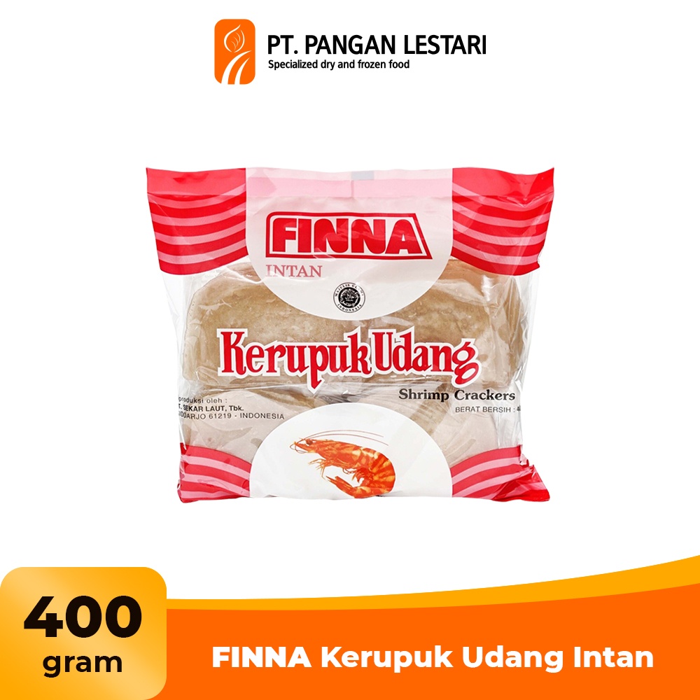 Jual FINNA Kerupuk Udang Intan 8x5 cm 400 gr | Shopee Indonesia