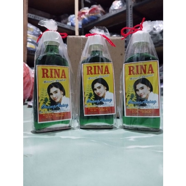 Jual Minyak Rambut Orang Oring Rina 70ml Botol Kaca | Shopee Indonesia