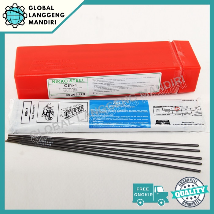 Jual Kawat Las Nikko Cin1 2.6Mm (1Kg)/ Cin 1 2.6 Mm 3,2Mm 3,2 Mm Terlaris | Shopee Indonesia