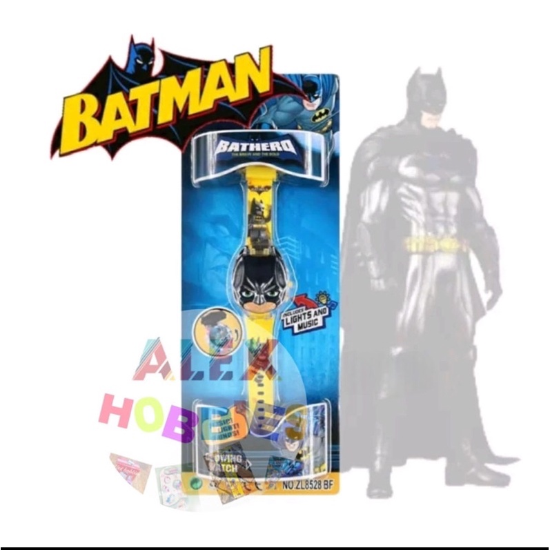 Jual jam tangan anak laki laki karakter batman / jam tangan anak batman ...