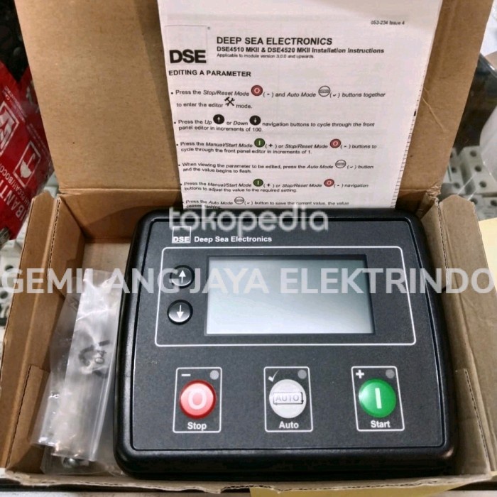 Jual MODULE GENSET DSE 4520 DSE4520 MKII AMF DEEPSEA ORIGINAL | Shopee Indonesia