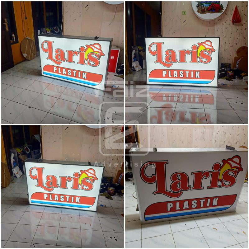 Jual NEON BOX (CUSTOM DESAIN LOGO SESUAI KEINGINAN) UKURAN 75X50CM ...