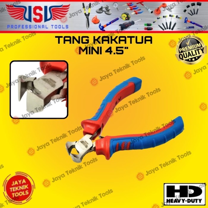 Jual Promo Tang Kakatua Mini Vsv Gegep 4.5 Inch 4 Potong Kecil Kakak ...