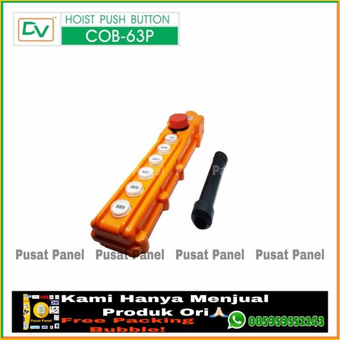 Jual favorit] HOIST PUSH BUTTON 6 TOMBOL + EMERGENCY STOP / COB-63P ...