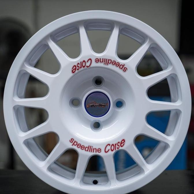 Jual Velg rally r15 SPEEDLINE PCD 4X100 Velg ring 15 raize rocky brio agya | Shopee Indonesia