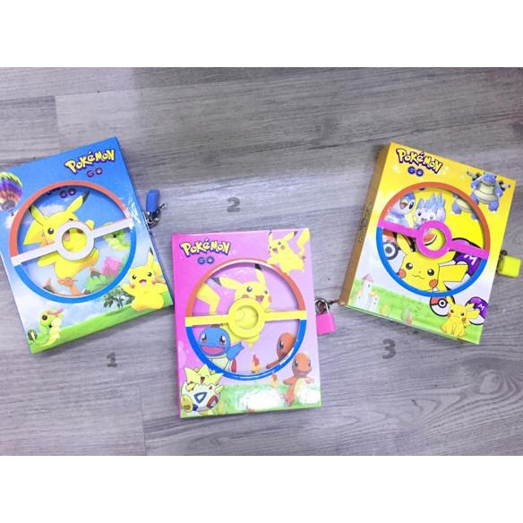 Jual Buku diary kunci pokemon | Shopee Indonesia