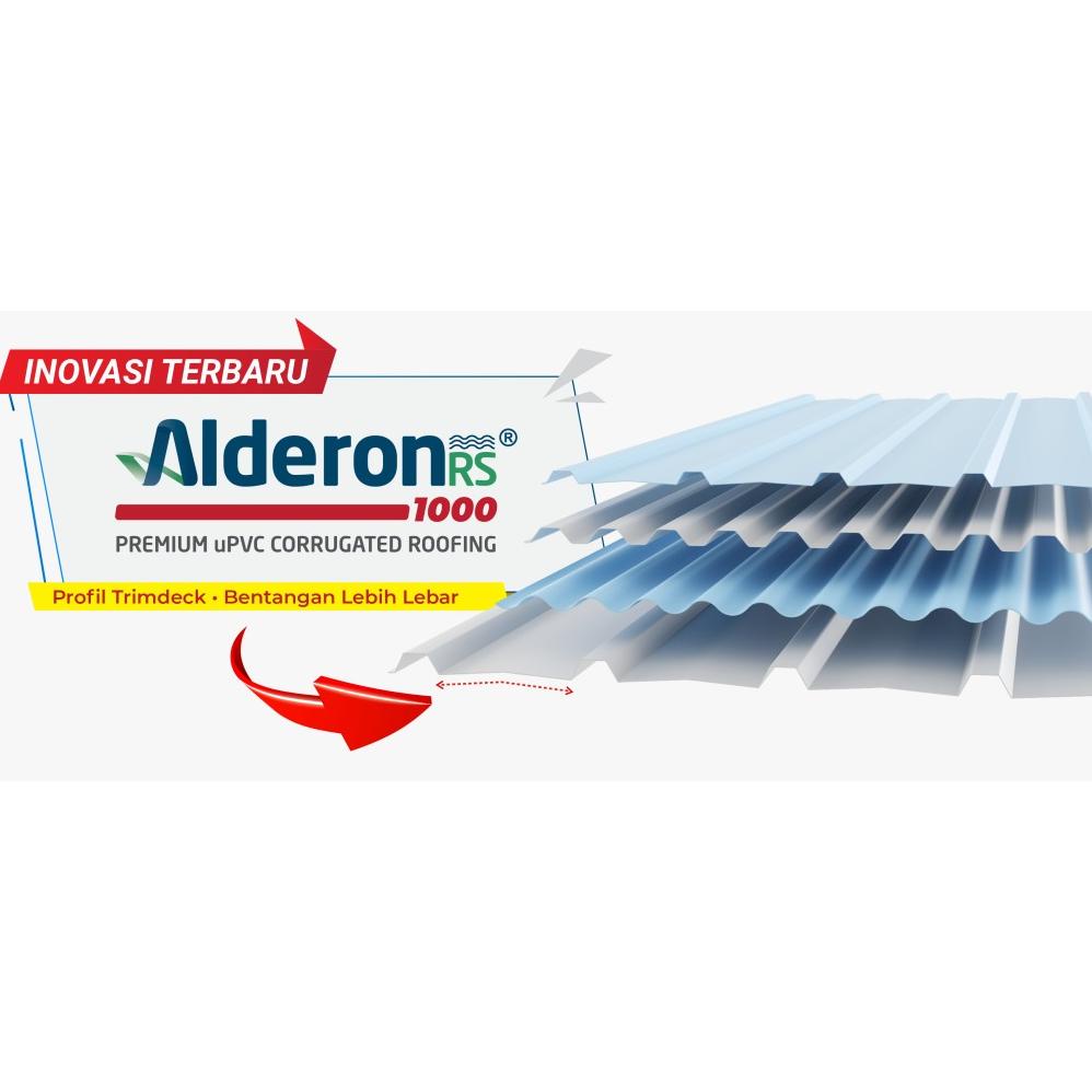 Jual Model baru - ALDERON RS 1000 - Atap uPVC Alderon Trimdeck Lebar 1 ...