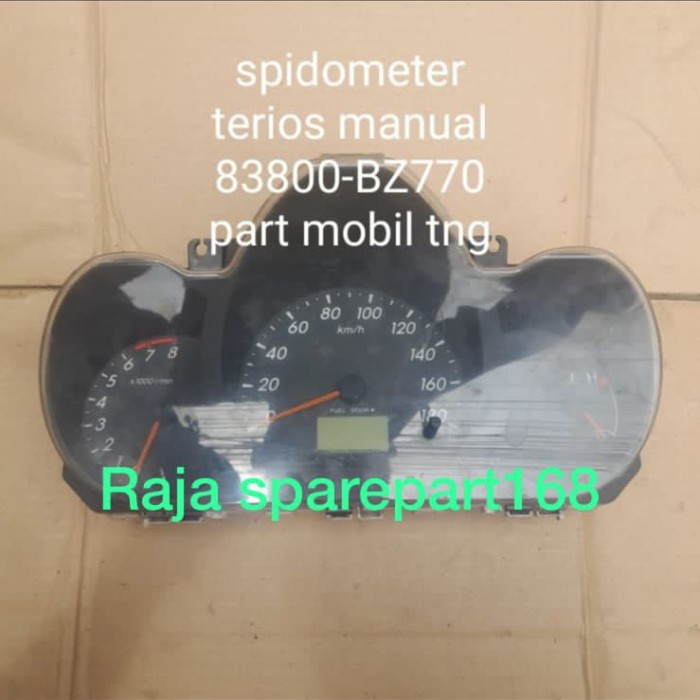 Jual speedometer spidometer kilometer toyota rush terios manual 83800 ...