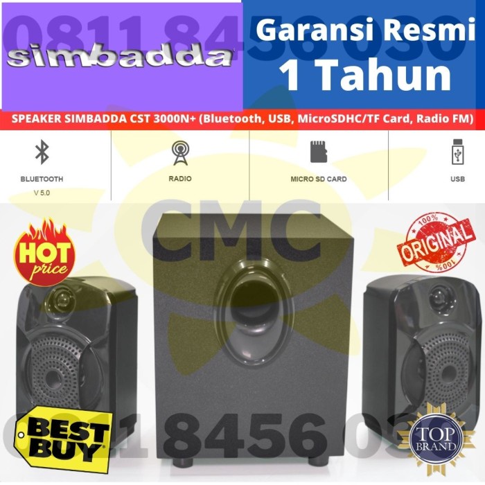 Jual Murah!! Simbadda Cst 3000N Speaker Simbadda Cst 3000N+ | Shopee ...
