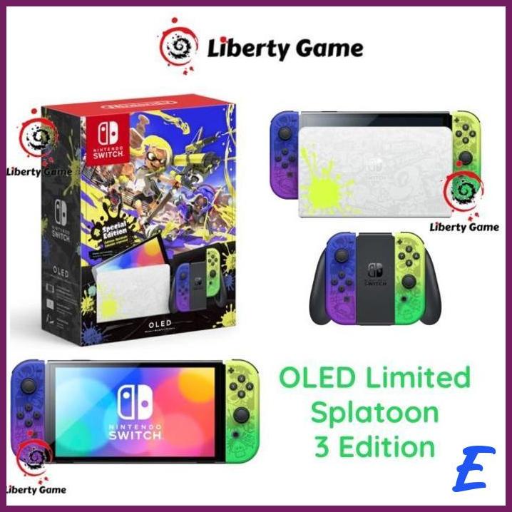 Jual NINTENDO SWITCH OLED CONSOLE SPLATOON 3 LIMITED EDITION | Shopee ...