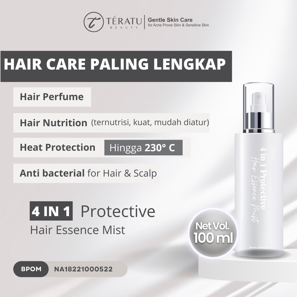 Jual TERATU BEAUTY 4 in 1 Protective Hair Essence Mist (Heat Protection ...