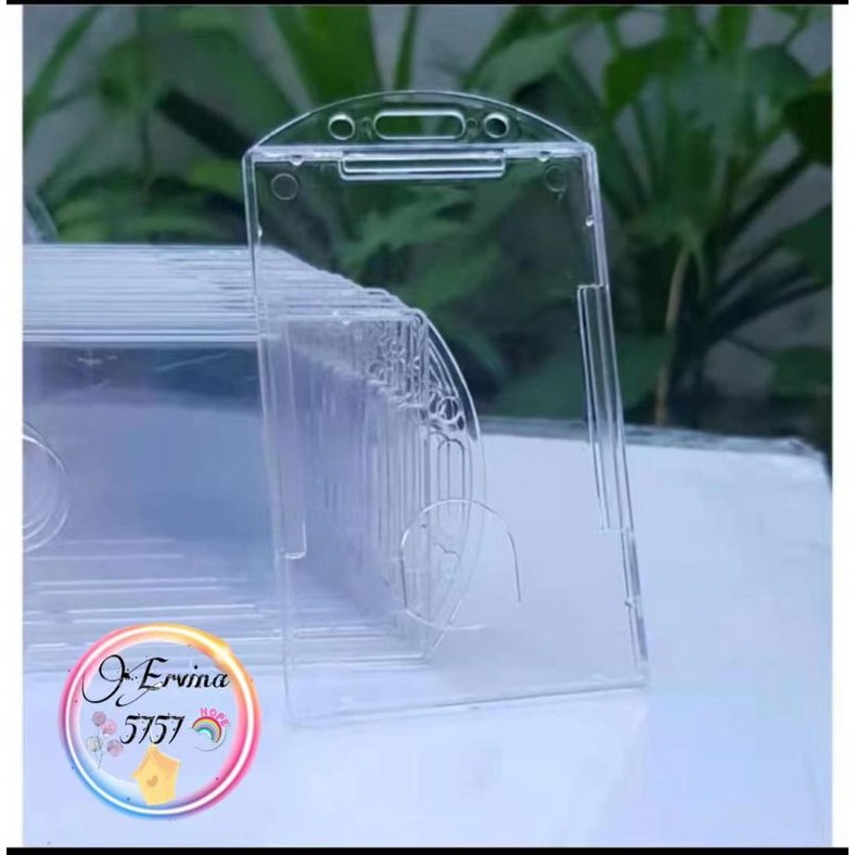 Jual 50Pcs Casing Id Card / Casing Id Card Acrylic / Tempat Id Card ...