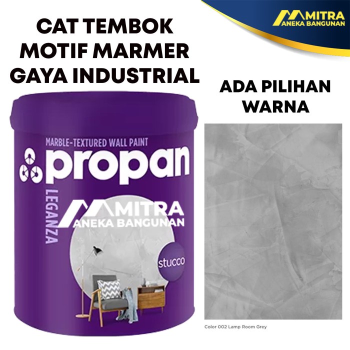 Jual PROPAN LEGANZA STUCCO 1 KG / CAT TEMBOK MOTIF MARMER SEMEN EKSPOS ...