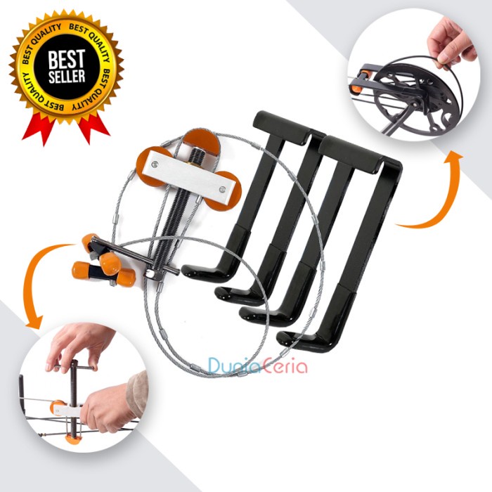 Jual [COD] Portable Bow Press Junxing Alat Pasang Limb String Compound ...