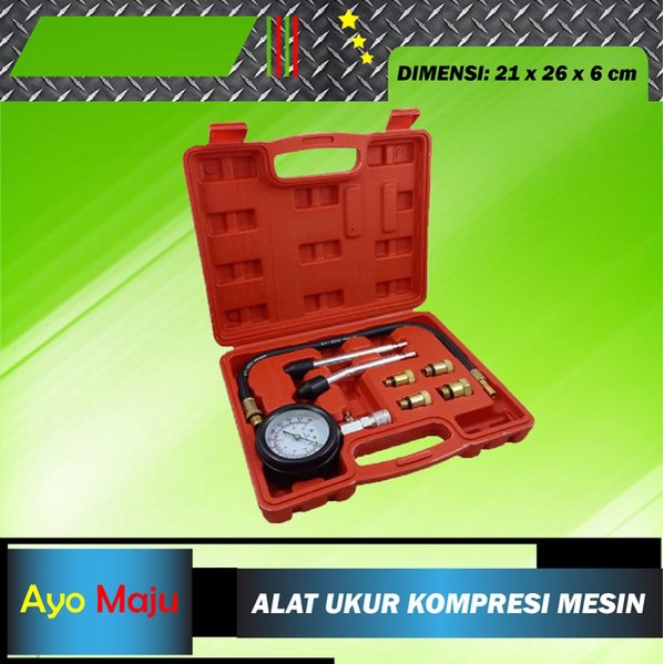Jual Gasoline Pressure Tester Kit Alat Ukur Kompresi Mesin | Shopee ...
