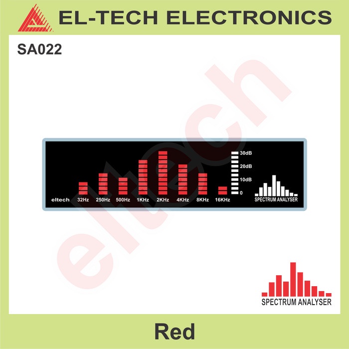 Jual Define Vu Meter Display Audio Monitor Spectrum Analyzer Graphic ...