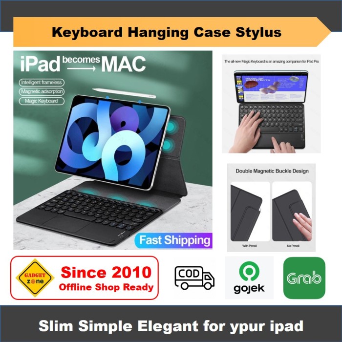Jual Ipad Pro 11" 2018/2021/M1 2022 Casing Hanging Keyard Case Stylus ...
