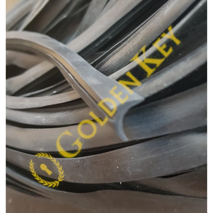 Jual KARET LIS SEKONENG 078B C BESAR HITAM BLACK KACA MATI 40 METER 078 ...