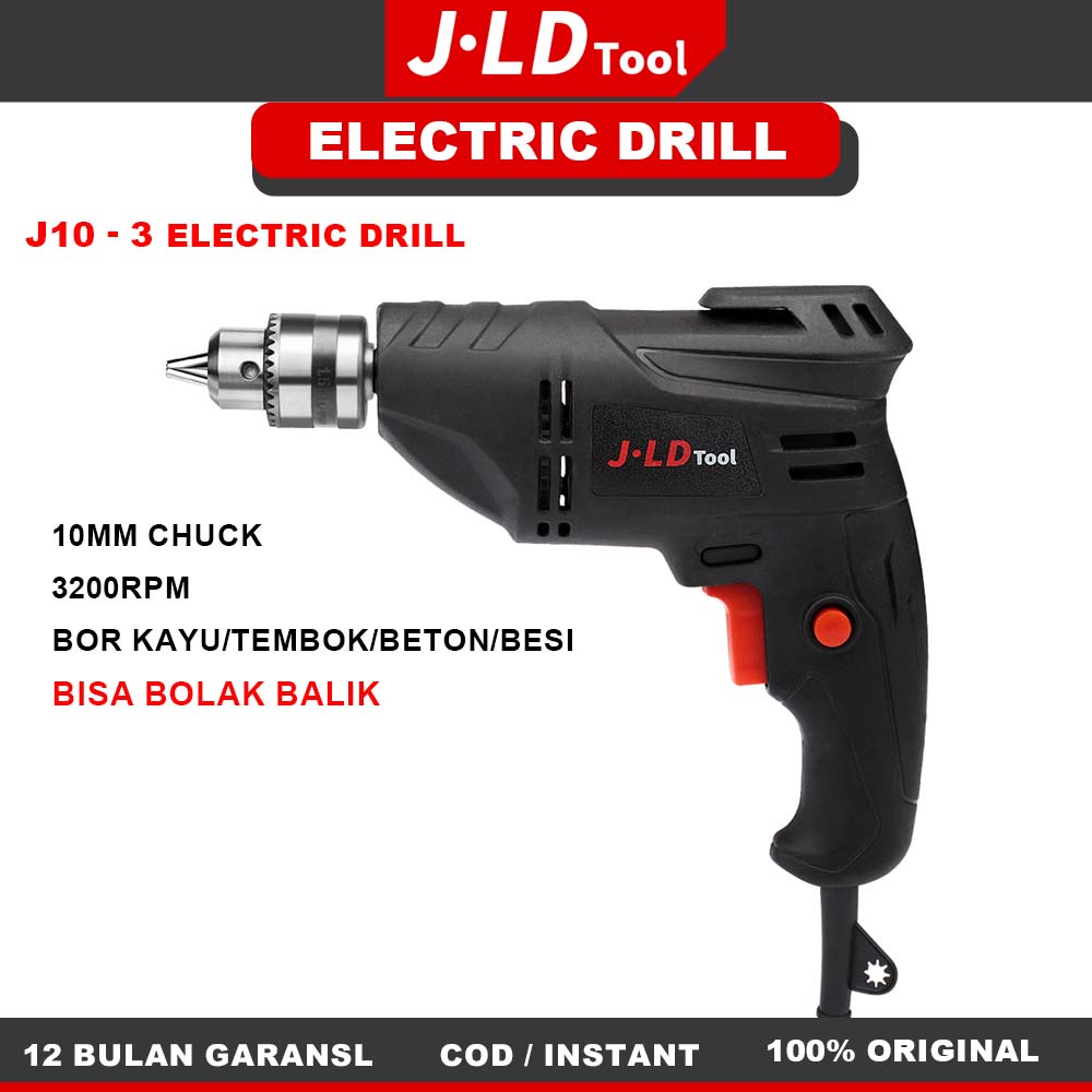 Jual JLD 380W mesin bor listrik 10mm bor murah J10-3 bortangan listrik ...