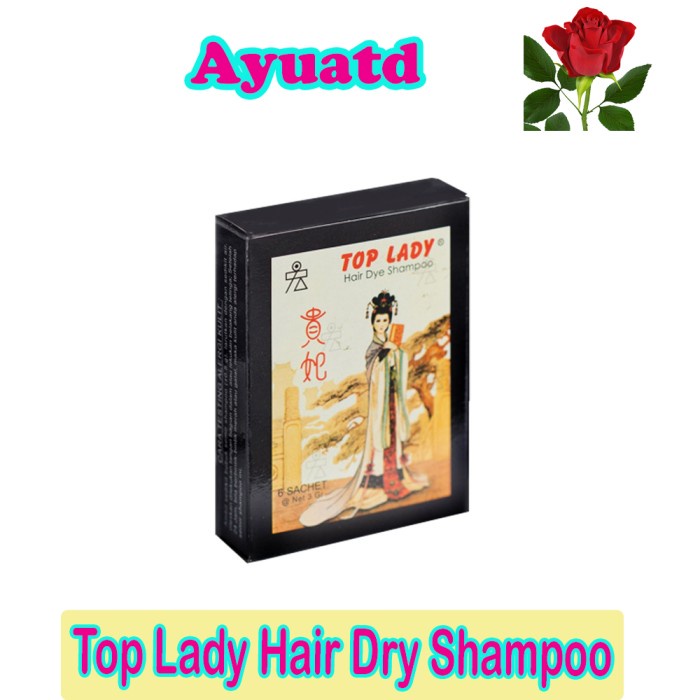 Jual Semir Rambut Top Lady Hair Shampoo 6Pcs | Shopee Indonesia