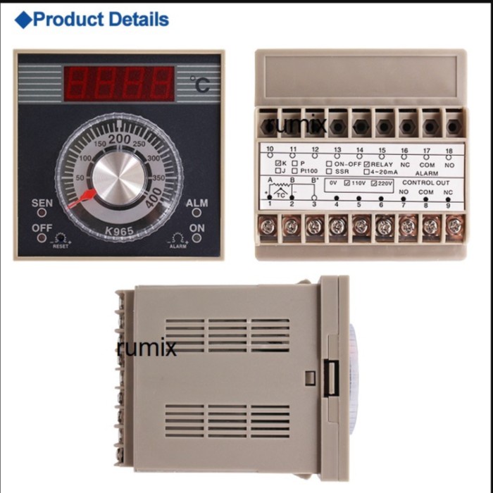 Jual $+$+$+$+] Modul Temperature Thermostat suhu Digital Oven Deck ...