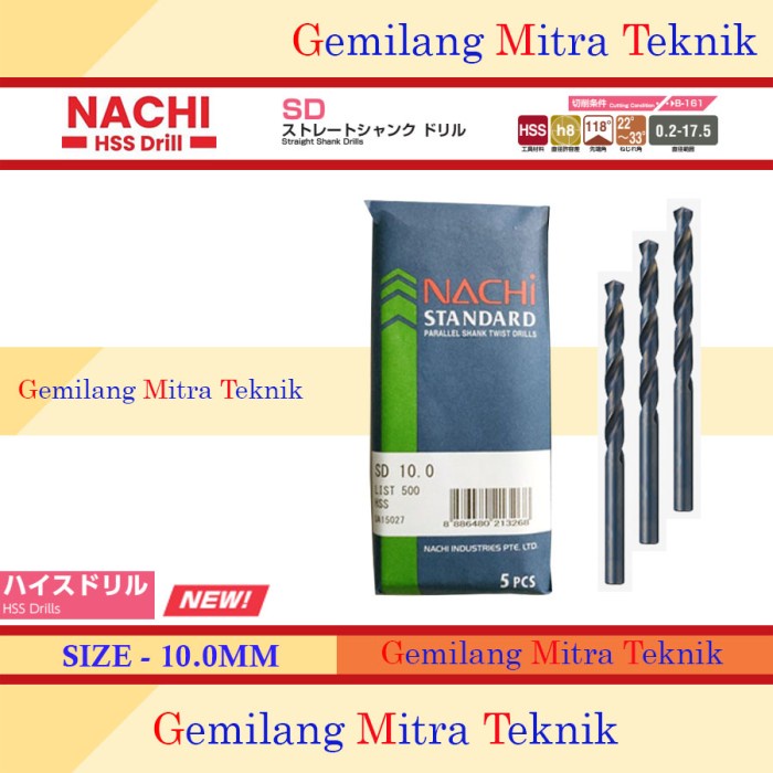 Jual Mata Bor Besi Nachi 10mm | Shopee Indonesia