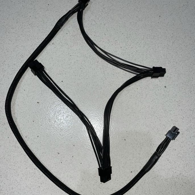 Jual Kabel Power Riser 6 Pin Corsair Kabel Power Riser Seasonic 6Pin ...