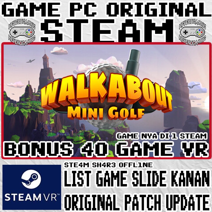 Jual Walkabout Mini Golf VR 40 Game PC Original | Shopee Indonesia