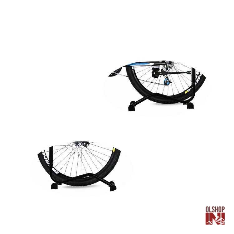 Jual Standar Sepeda Universal Paddock L Standing Bike Display | Shopee ...