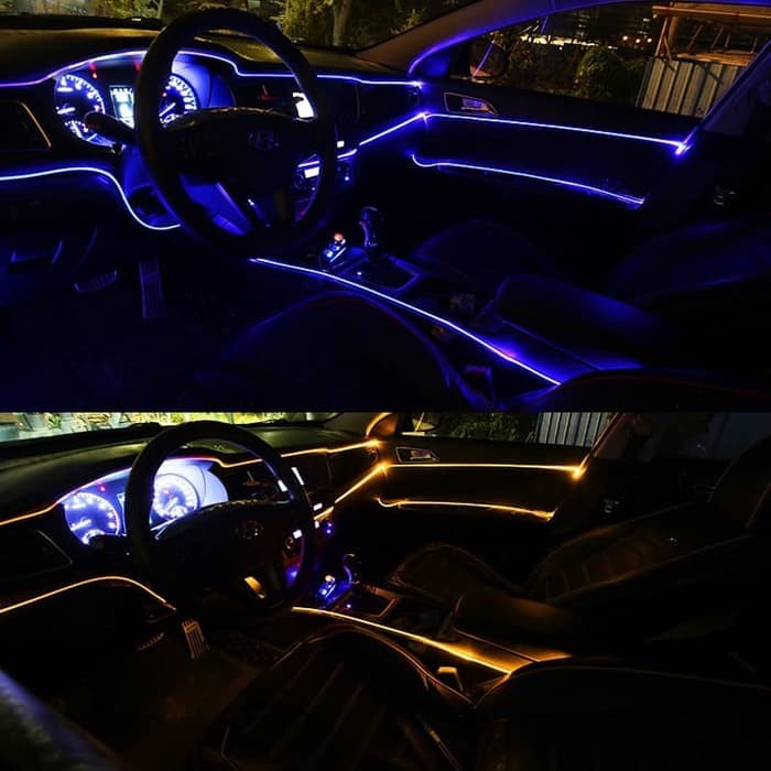 Jual Lampu Interior Mobil Rgb Apps Interior Led Ambient Light Android ...