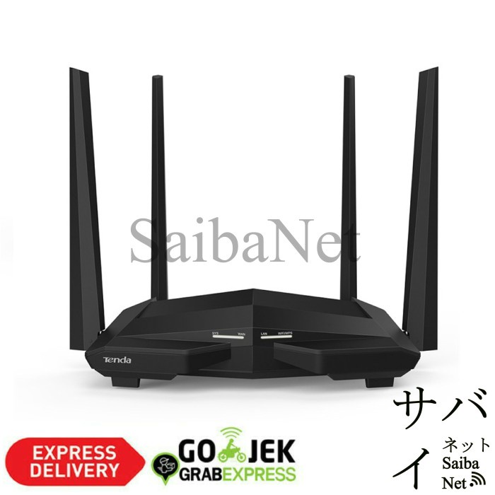 Jual Tenda AC10U AC1200 Smart Dual-Band Gigabit WiFi Router | Shopee Indonesia