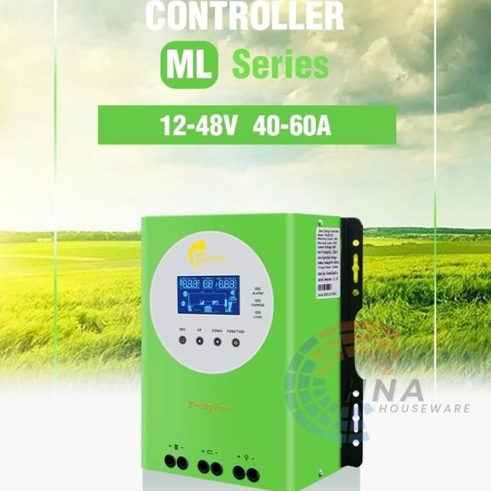 Jual Murah MPPT Techfine 60A solar charge controller SCC PV solar panel ...