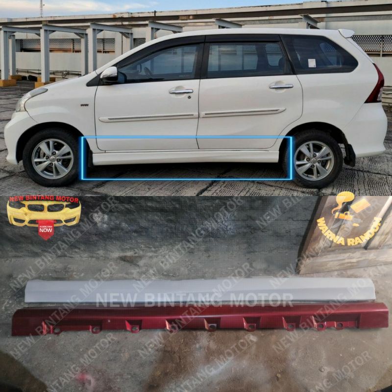 Jual Bodykit belakang toyota avanza veloz 2012 2017 original | Shopee ...