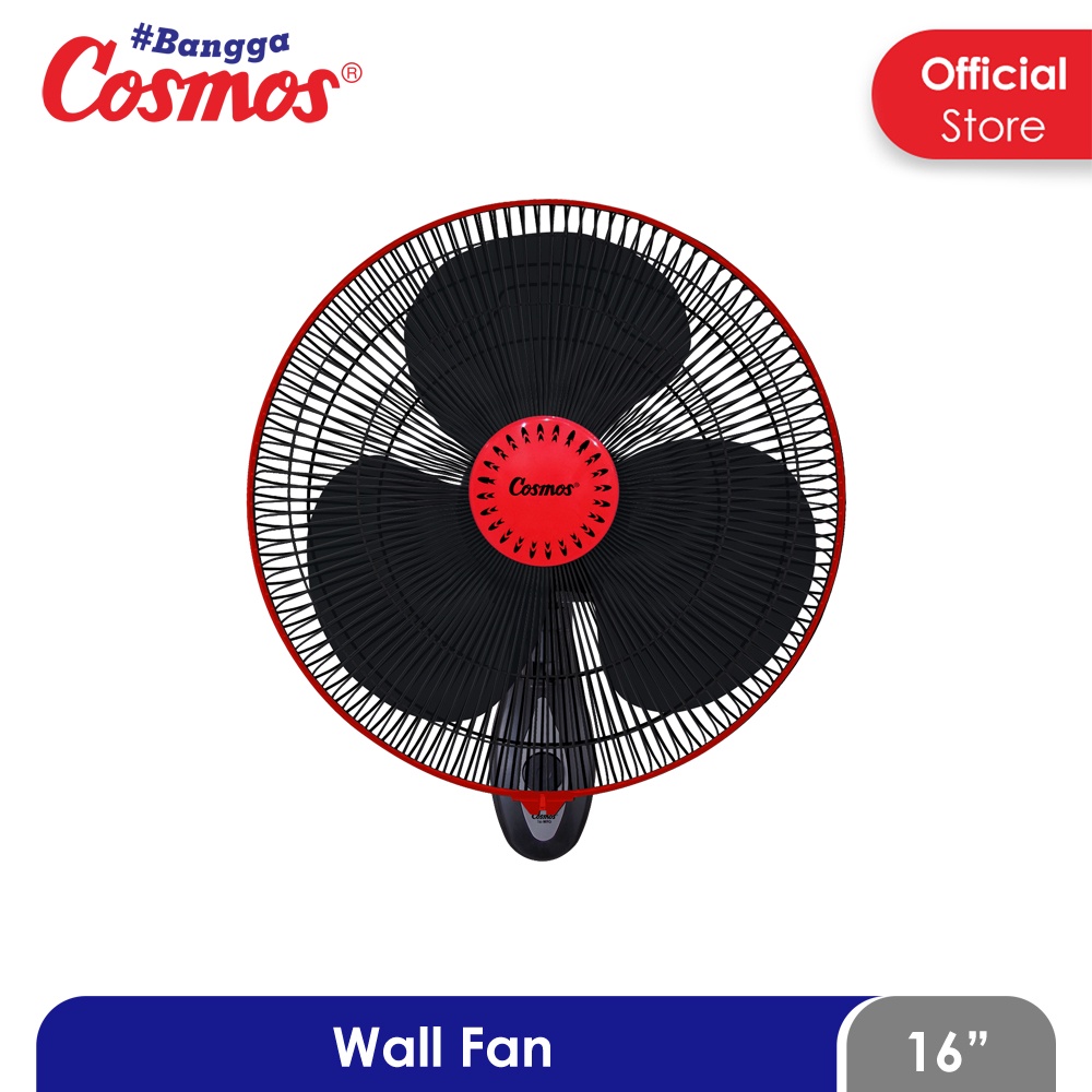 Jual COSMOS WALL FAN 16-WFG RR ( RING RED ) | Shopee Indonesia