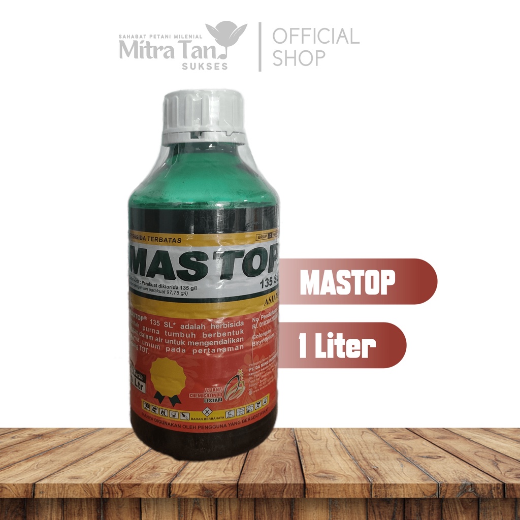 Jual MASTOP 135SL 1Liter - Herbisida Kontak Purna Tumbuh Untuk ...