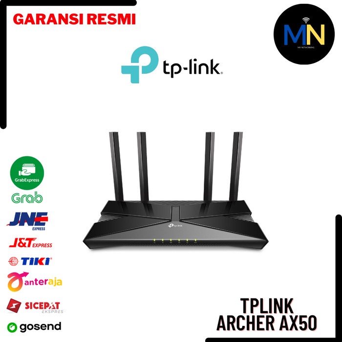 Jual Tp-Link Archer AX50 AX3000 WiFi6 / AX 3000 Wi-Fi 6 Router | Shopee ...