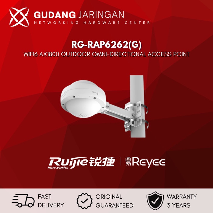 Jual Ruijie Reyee RG-RAP6262(G) Wi-Fi 6 Outdoor Access Point | Shopee ...