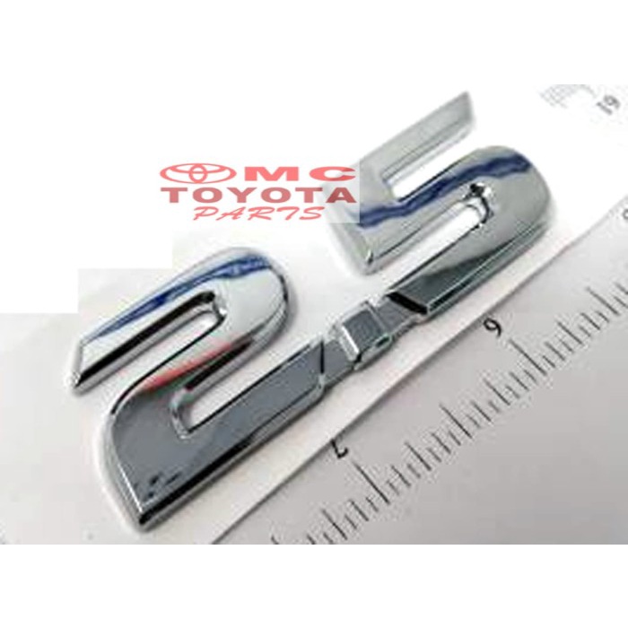 Jual Emblem Logo 2.5 Toyota Kijang Innova 75442-0K021 Kode Hv172 ...